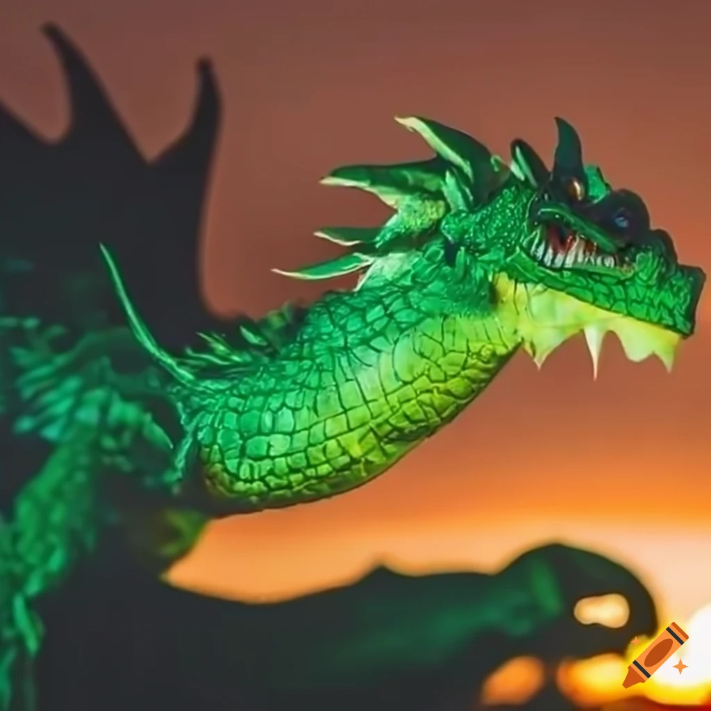Awesome Green Dragons