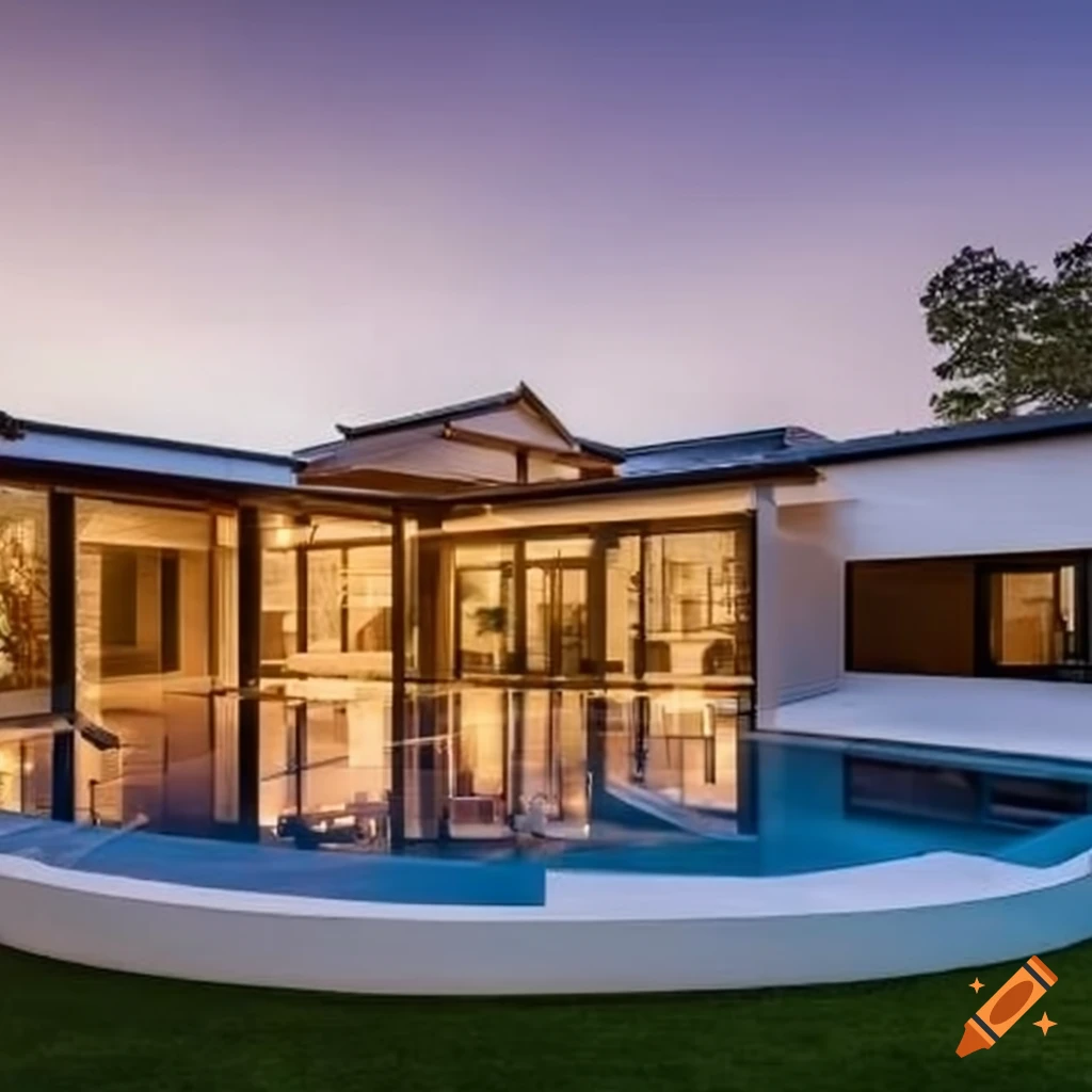 A beautiful villa architect plan