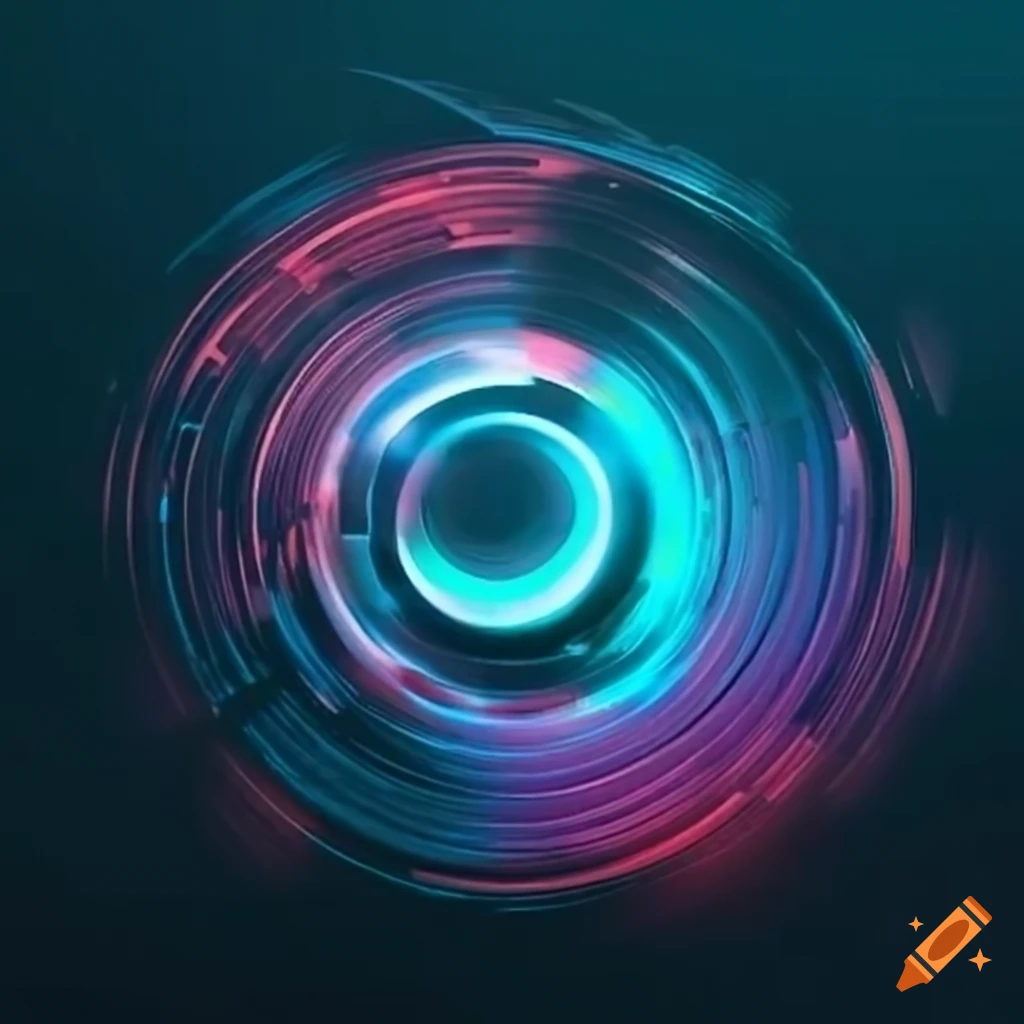 A logo with DD with future tech theme on Craiyon