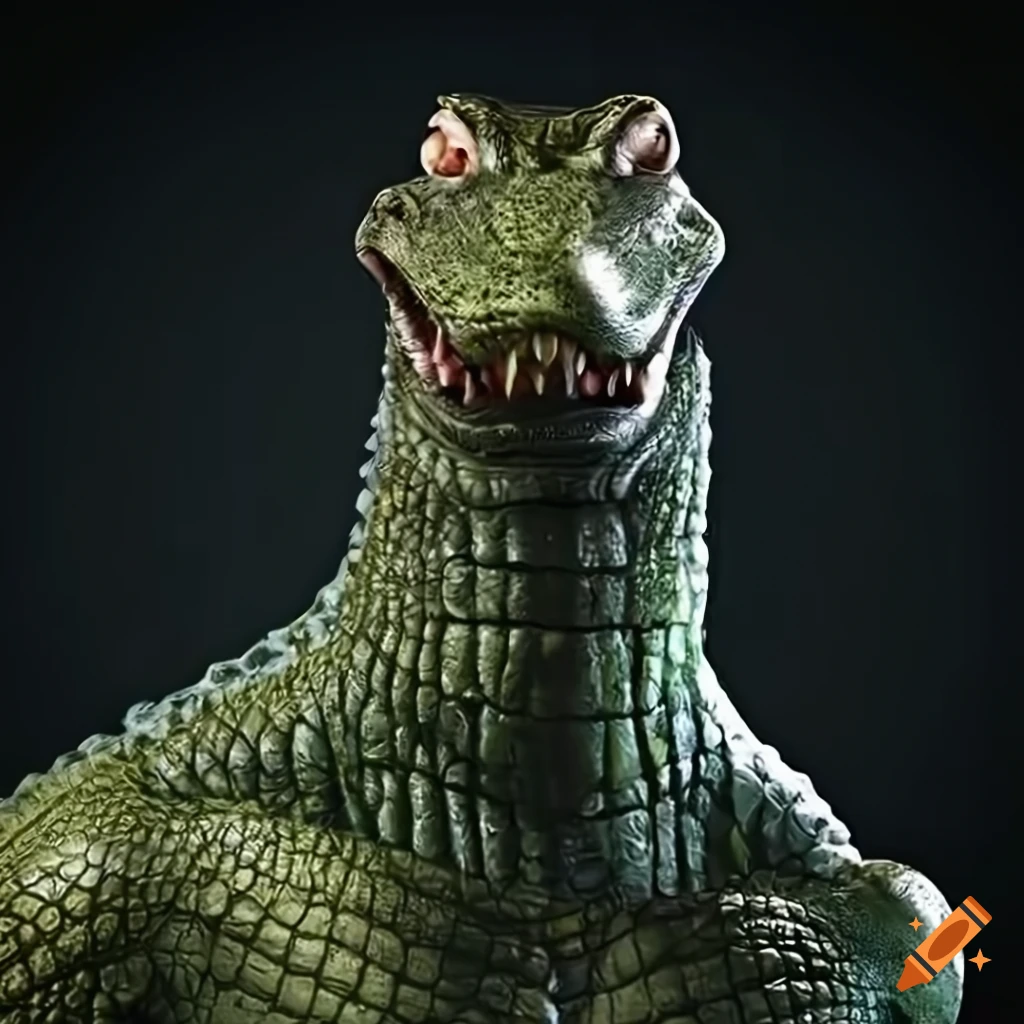 Humanoid_crocodile__high_definition on Craiyon