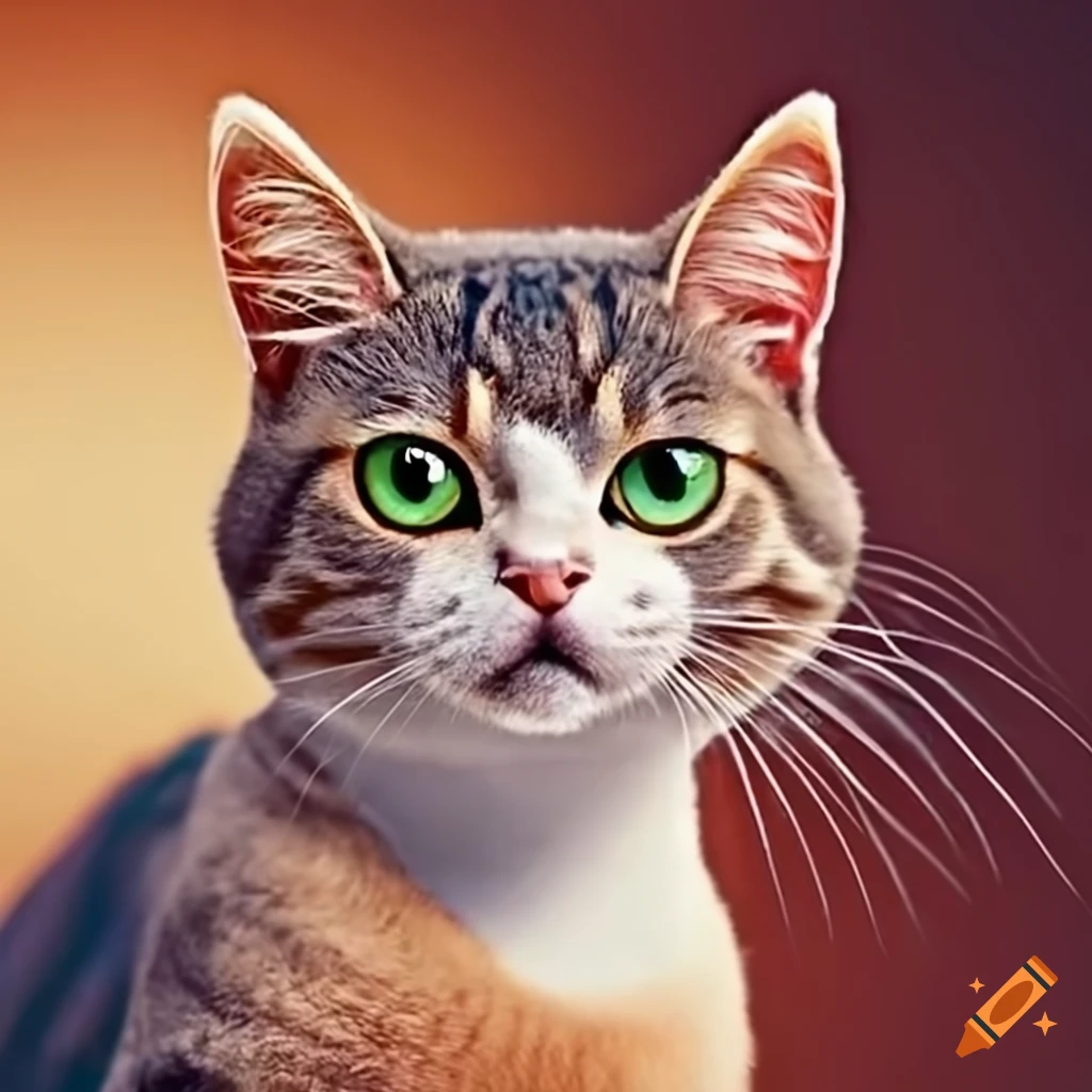 Gato feliz on Craiyon