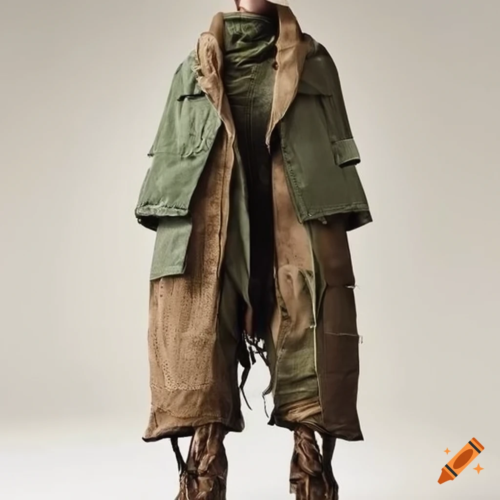 Redesigned deconstructed fisherman clothing