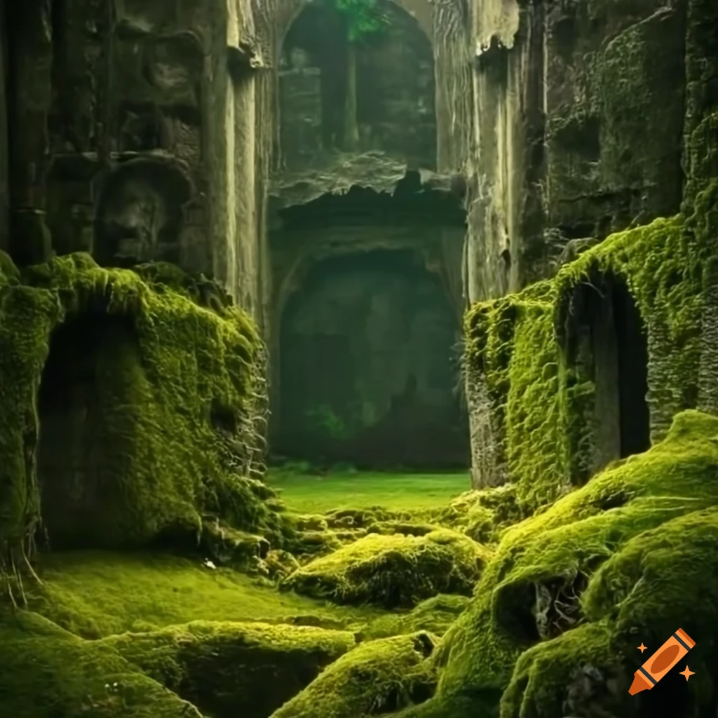Moss ruins