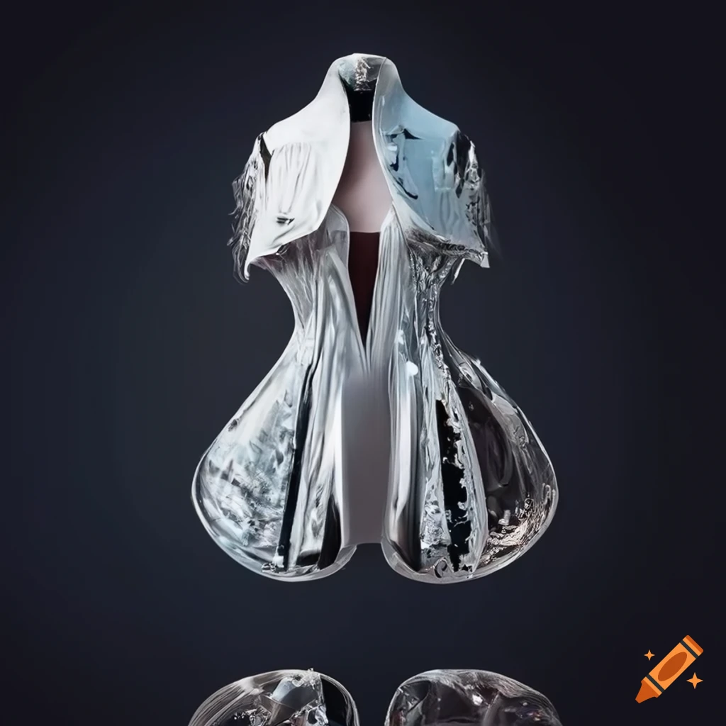 Resin inspired amour plating, highly detailed futuristic fashion for ...