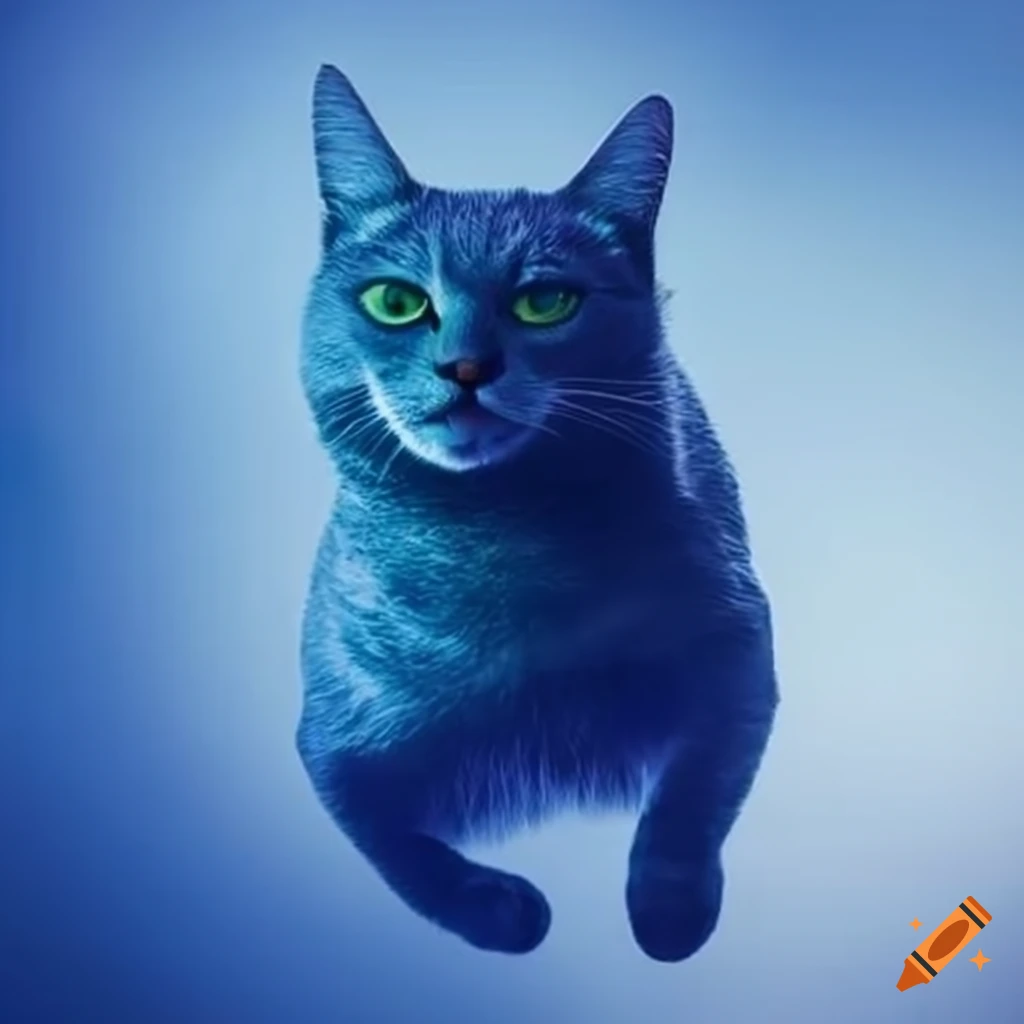 Water shape like a cat
