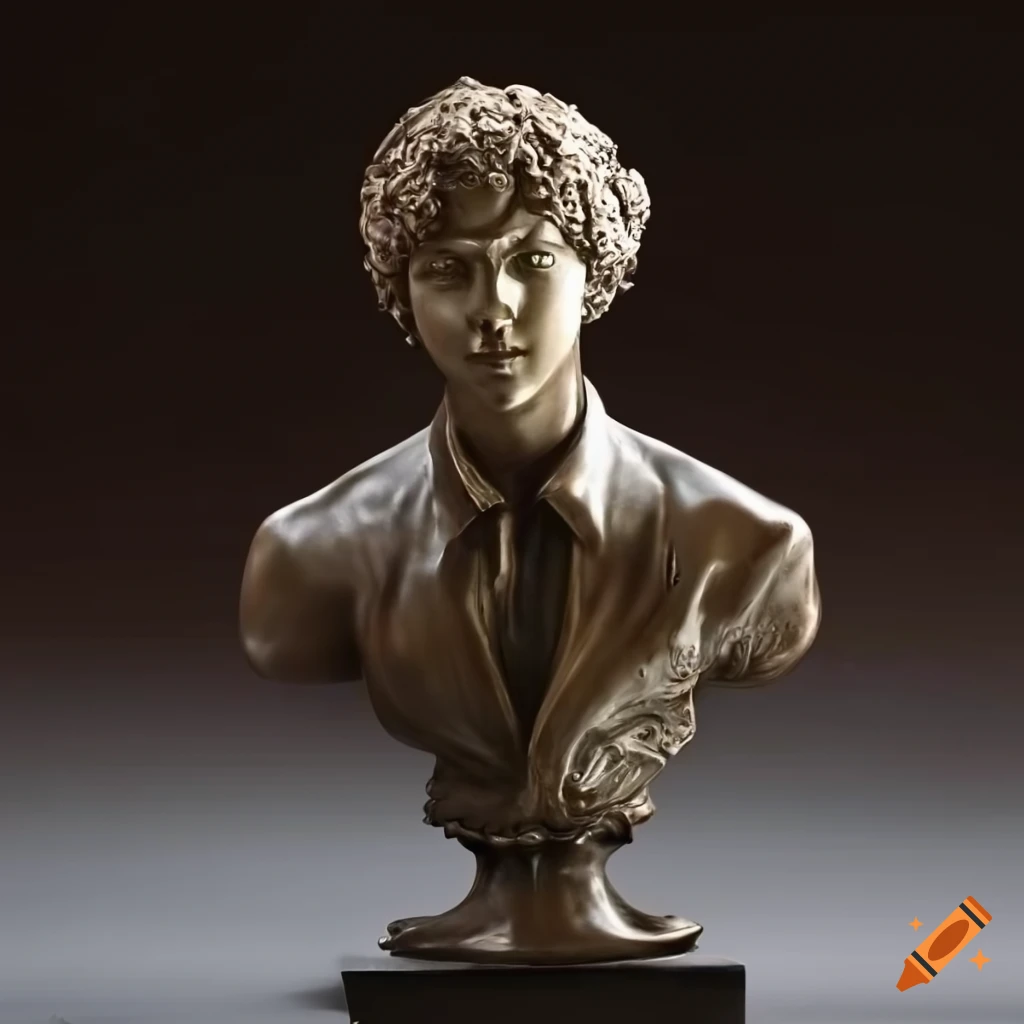 James spader young bronze sculpt cellini antonio canova style