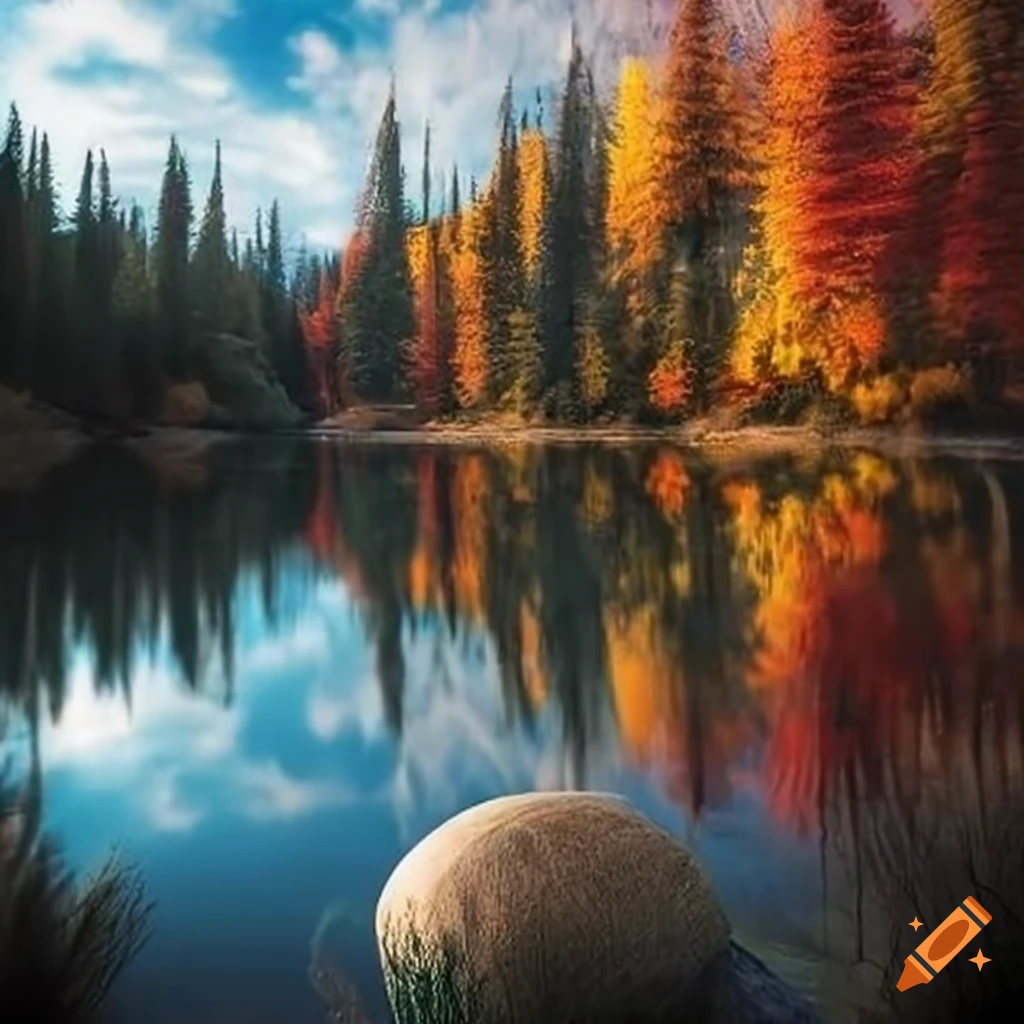 Great landscapes on Craiyon