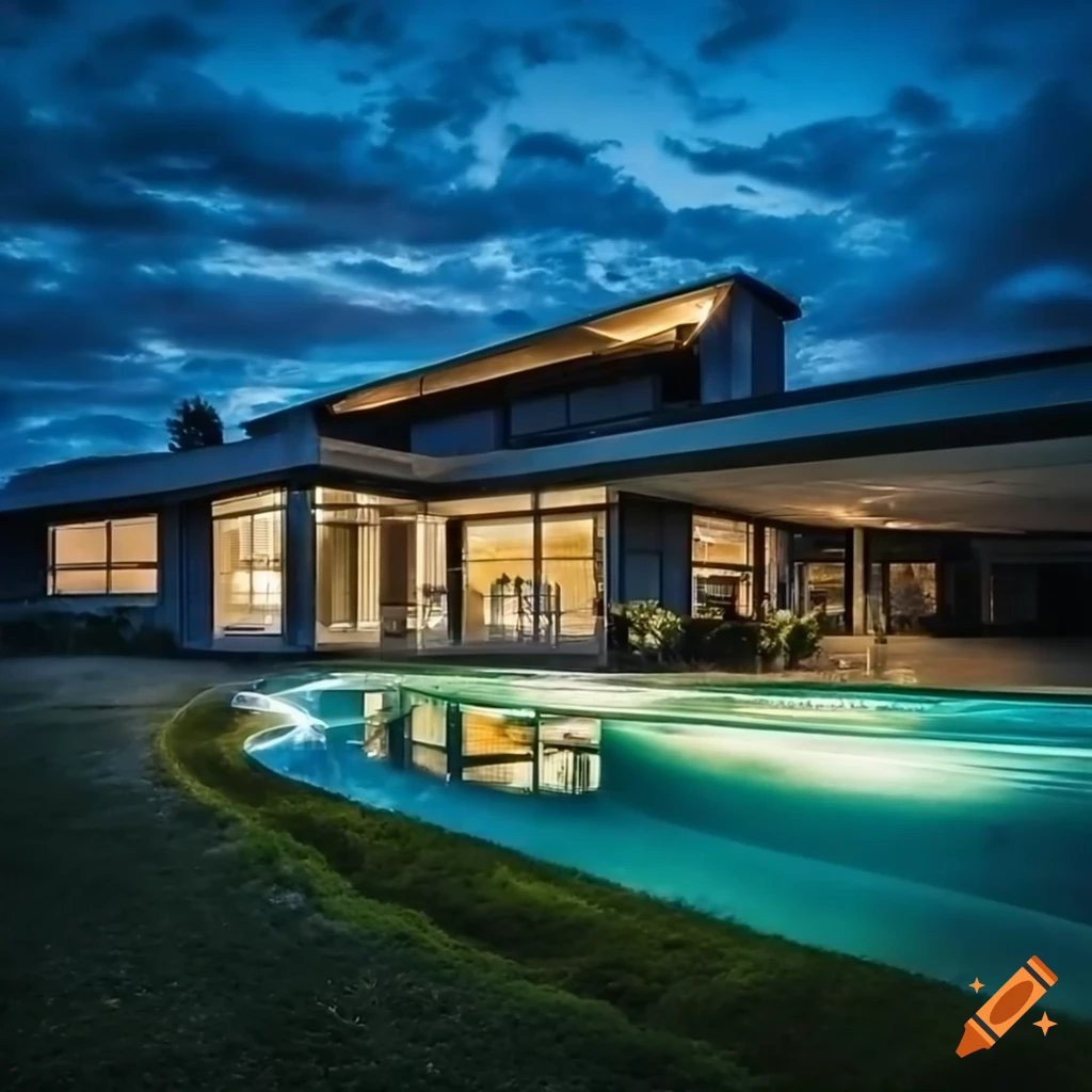 Modern House With Indoor Pool