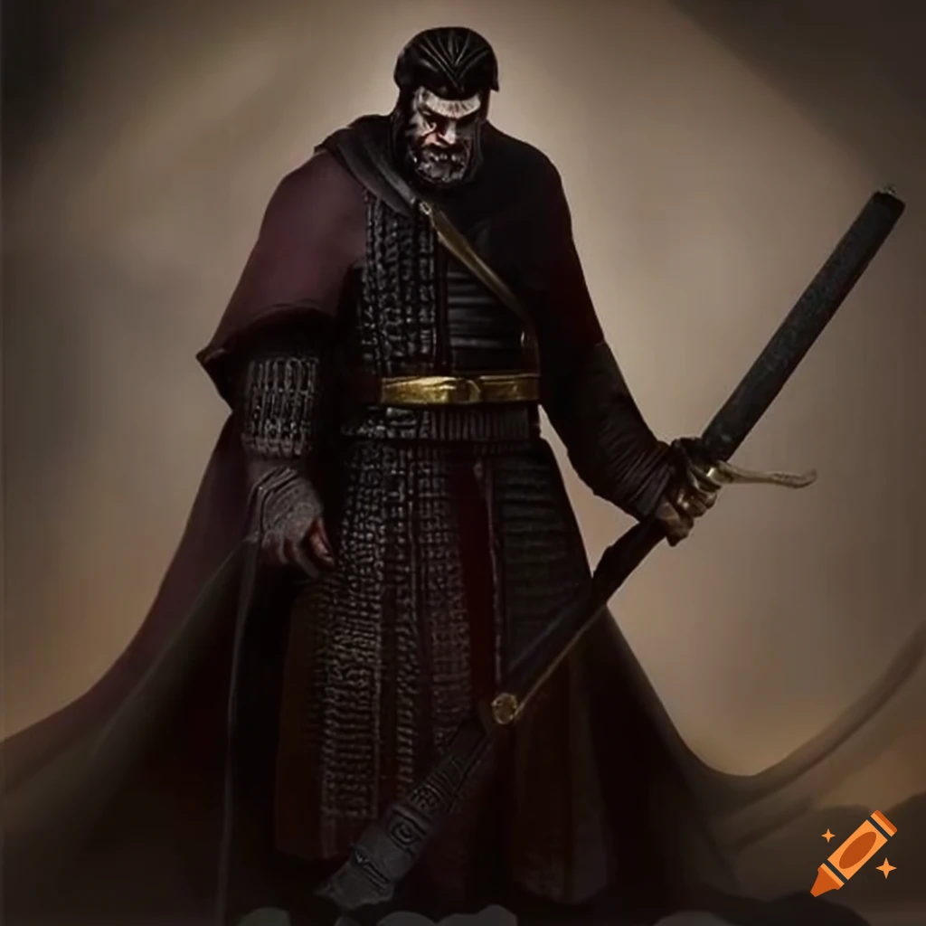 Qui gon jinn fusion goliath gargoyle as black roman praetorian guard ...