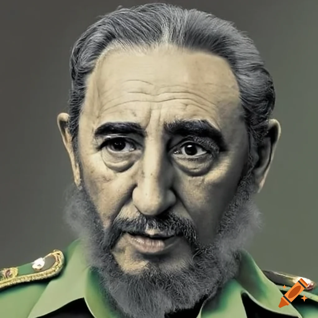 Fidel Castro Portrait
