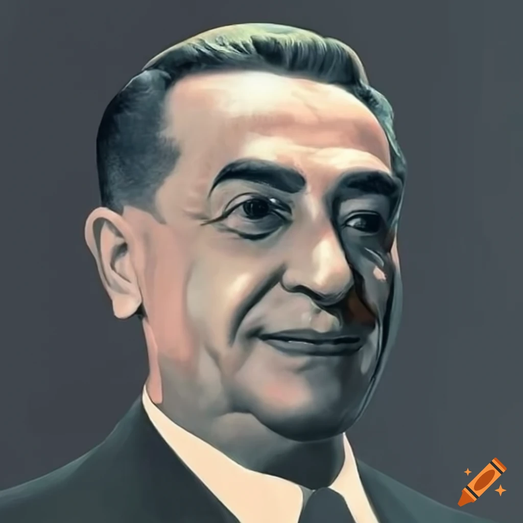 Juscelino kubitschek,21.º presidente do brasil 1957 on Craiyon