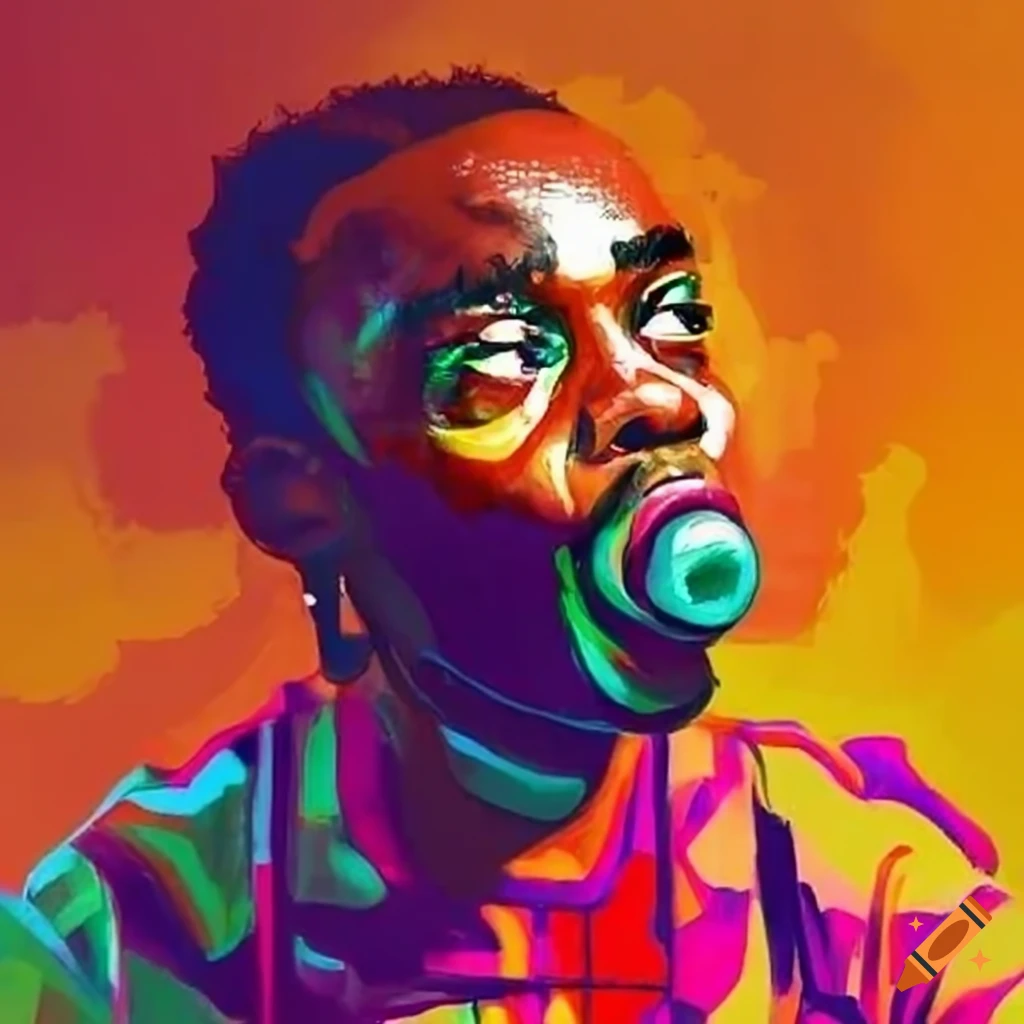 Vibrant album cover showcasing A Tribe Called Quest's logo and artwork ...