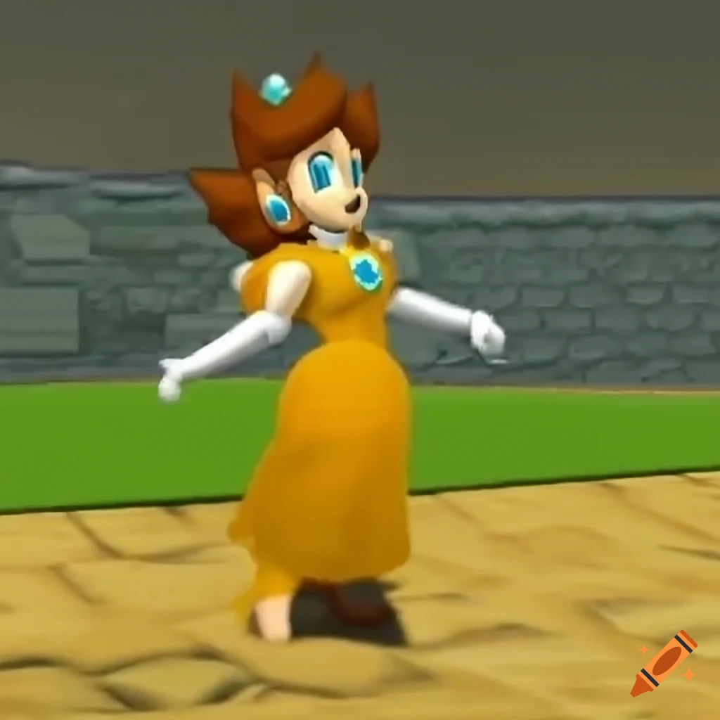 Princess daisy super mario rpg on Craiyon