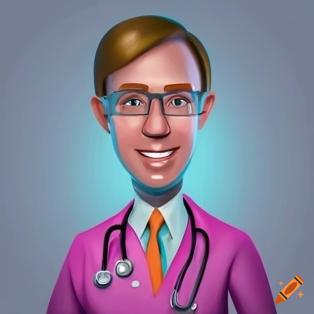 Animated Doctors With Stethoscope