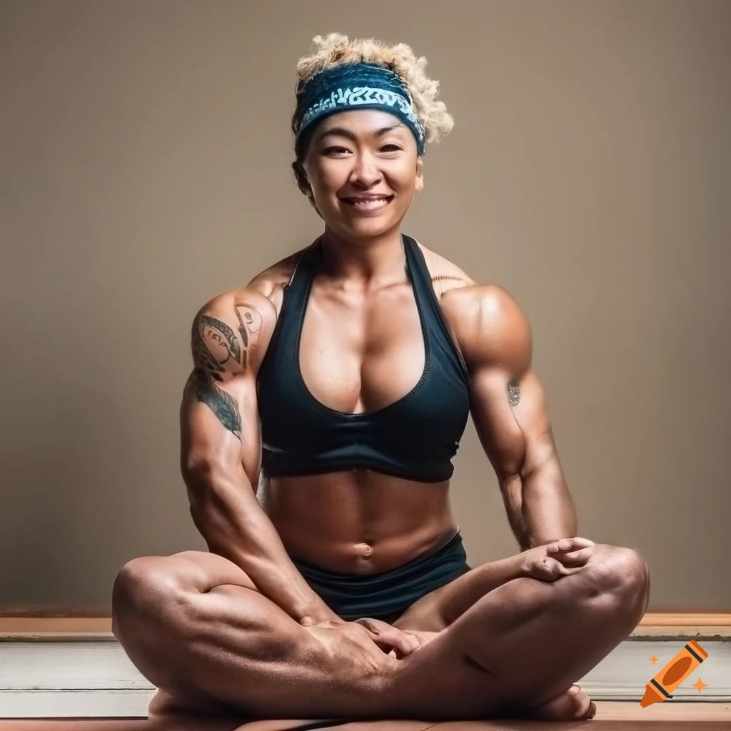 Upper Body Portrait Photo Titled muscular Mature Asian Female Upper Body Portrait Photo Titled muscular Mature Asian Female