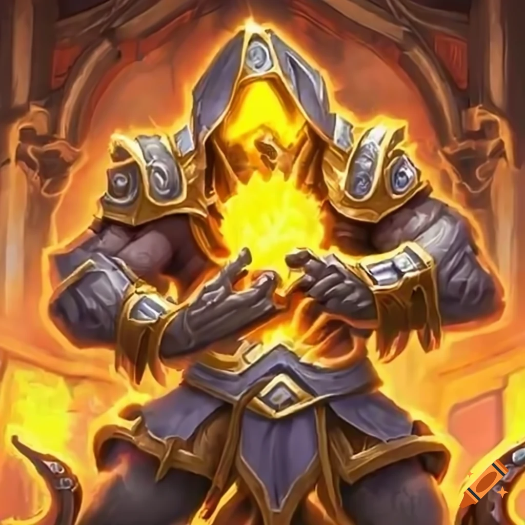 Hearthstone holy magic yellow