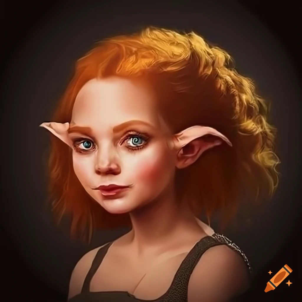 Create the photo of a dwarf woman