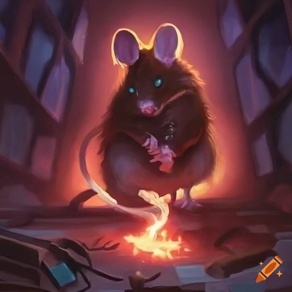 Magic mouse , magic the gathering artwork, D&D, fantasy, cinematic ...