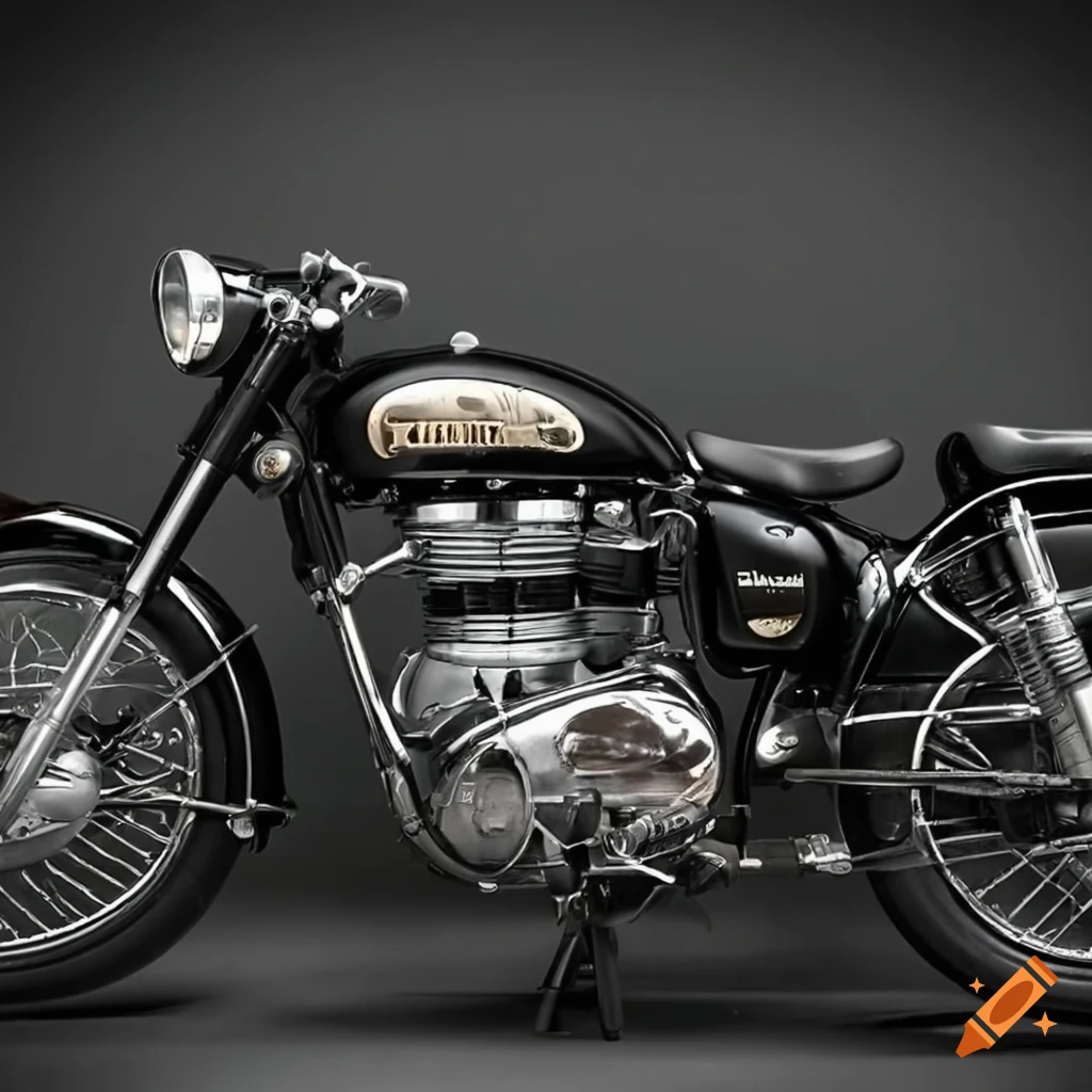 Royal enfield motor cycle on Craiyon