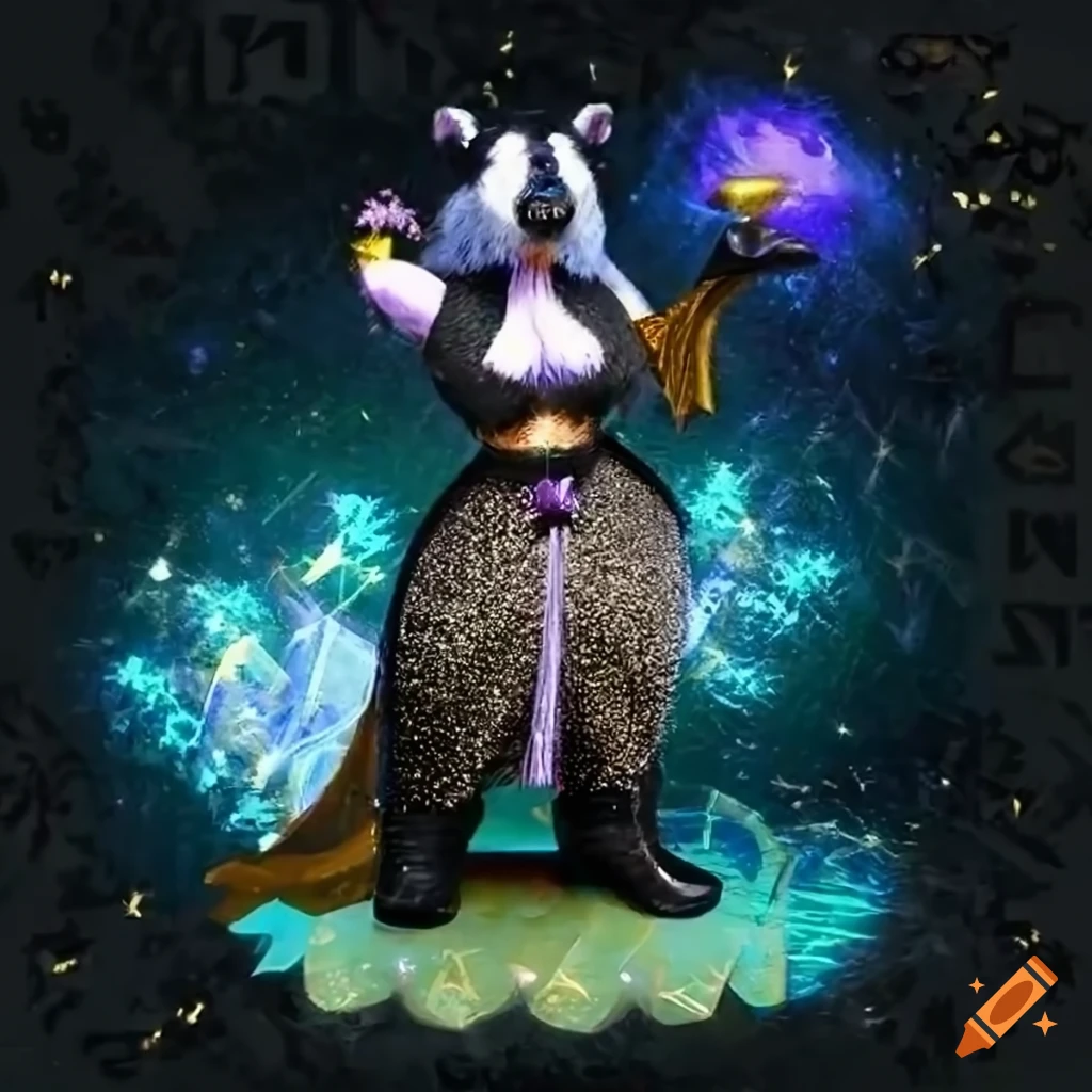 Beautiful badger feminine badger spectacular eurasian badger sorceror ...