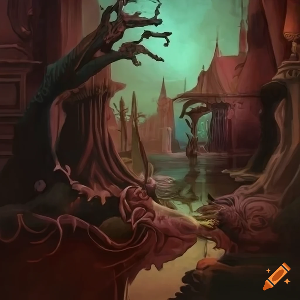 Art of kay nielsen realistic, 4k, highly detailed