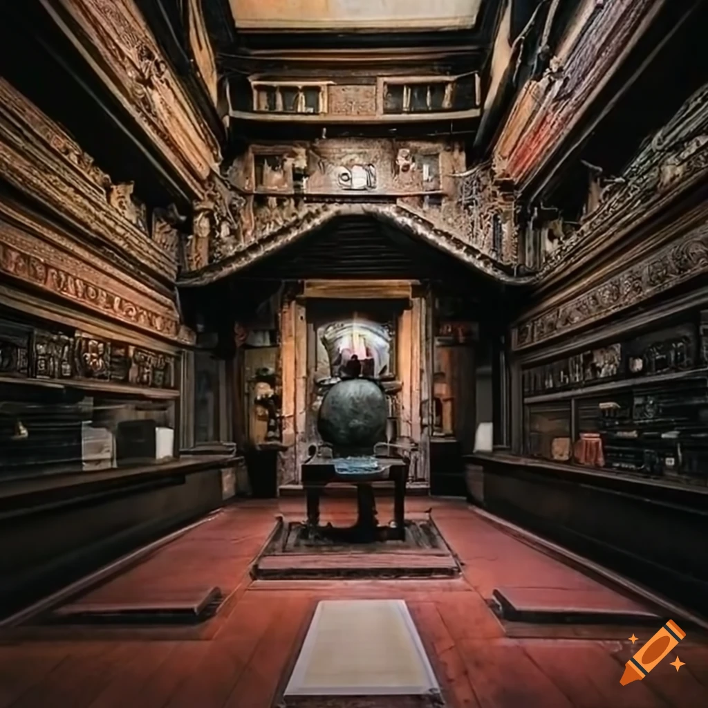 Vintage museum basement containing everyone's favourite artefact