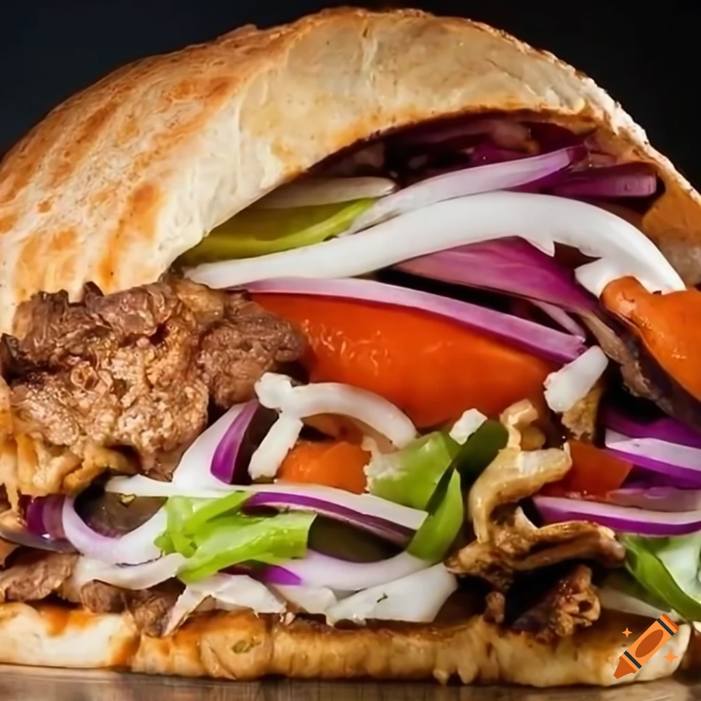 Big kebab on Craiyon