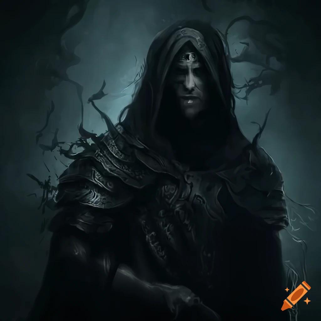 Hooded Dark Warrior