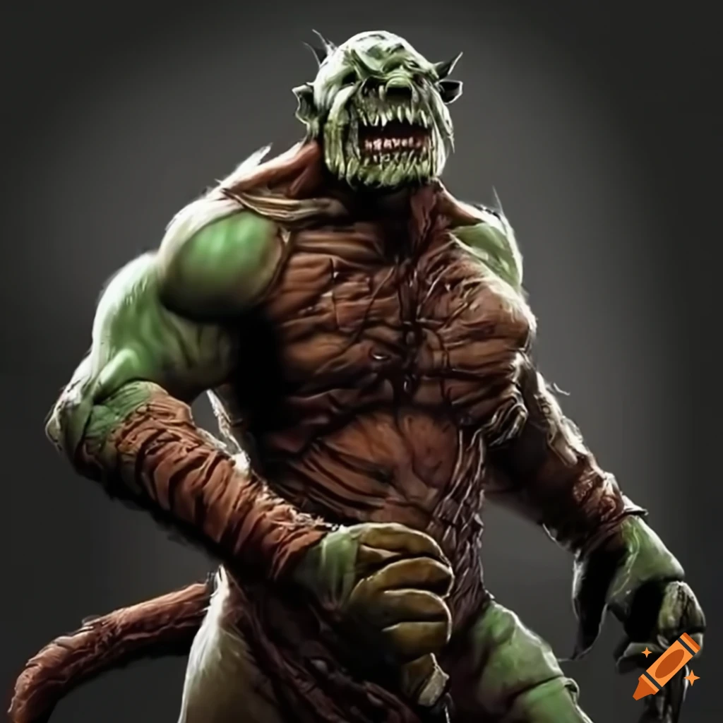 Mutant warrior on Craiyon