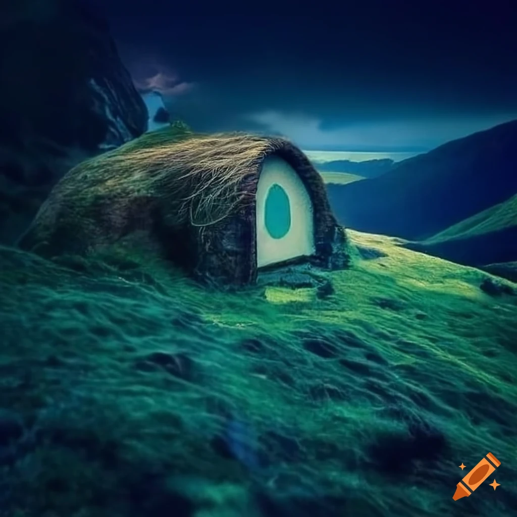 Sunday chill blues flow surreal beautiful gaudist hovel hobbit grassy ...