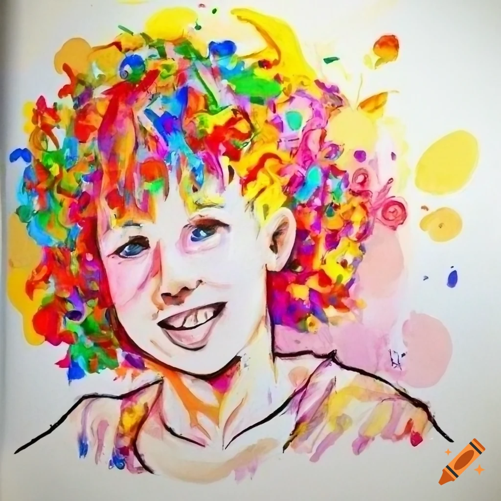Gets a little messy in heaven, artwork