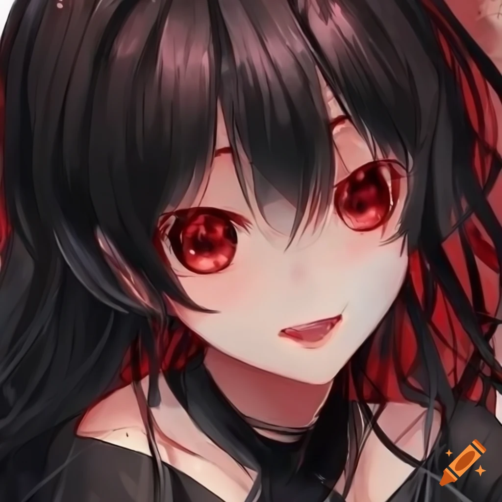 Red Blushing Face Anime