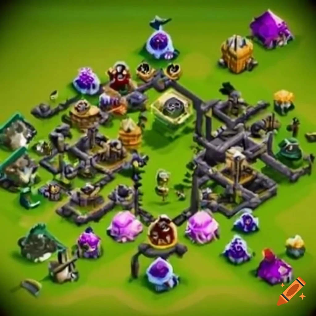 Coc-inspired servers on Craiyon