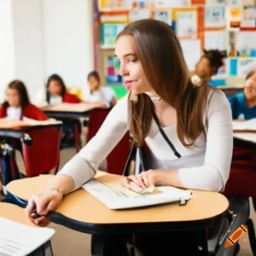 Engaging learning environment on Craiyon