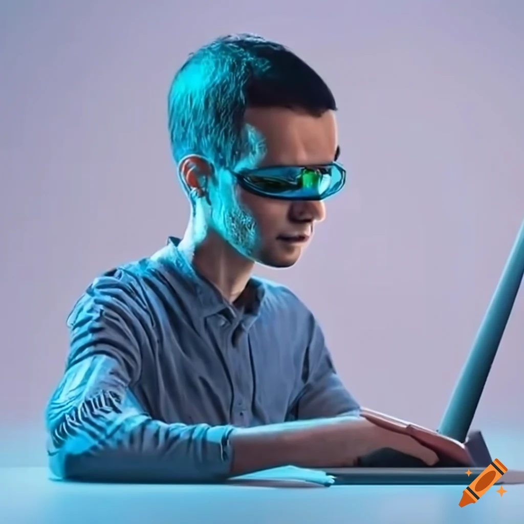 Computer Monitor Head