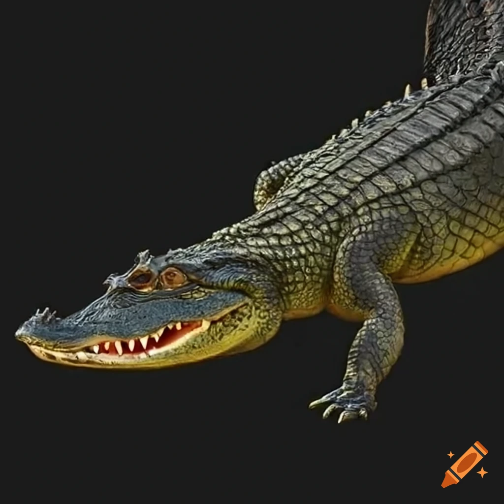 Crazy alligator