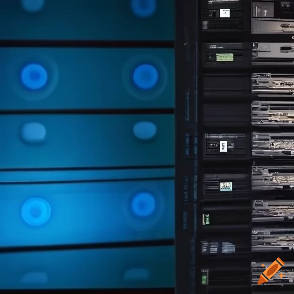 Server browser screen on Craiyon