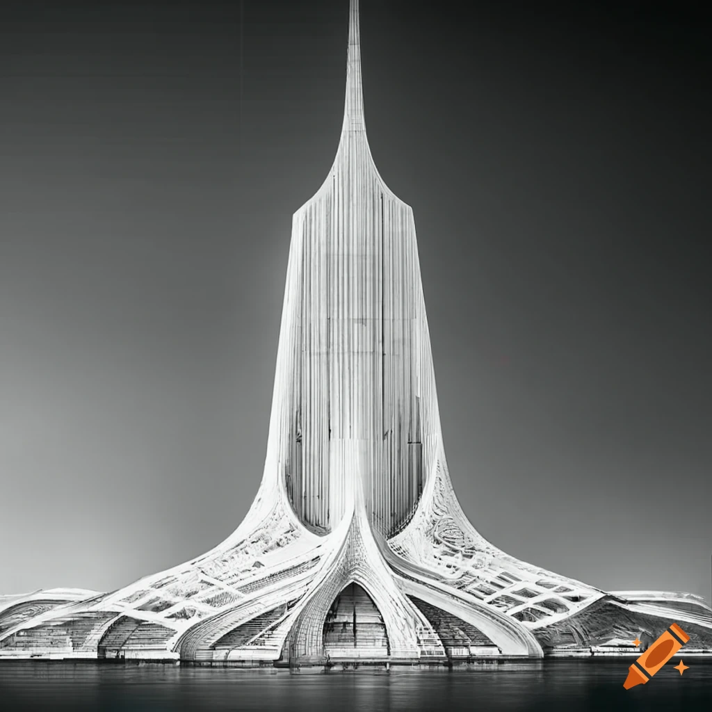 Massive futuristic architecture inspired by Étienne-Louis Boullée on ...