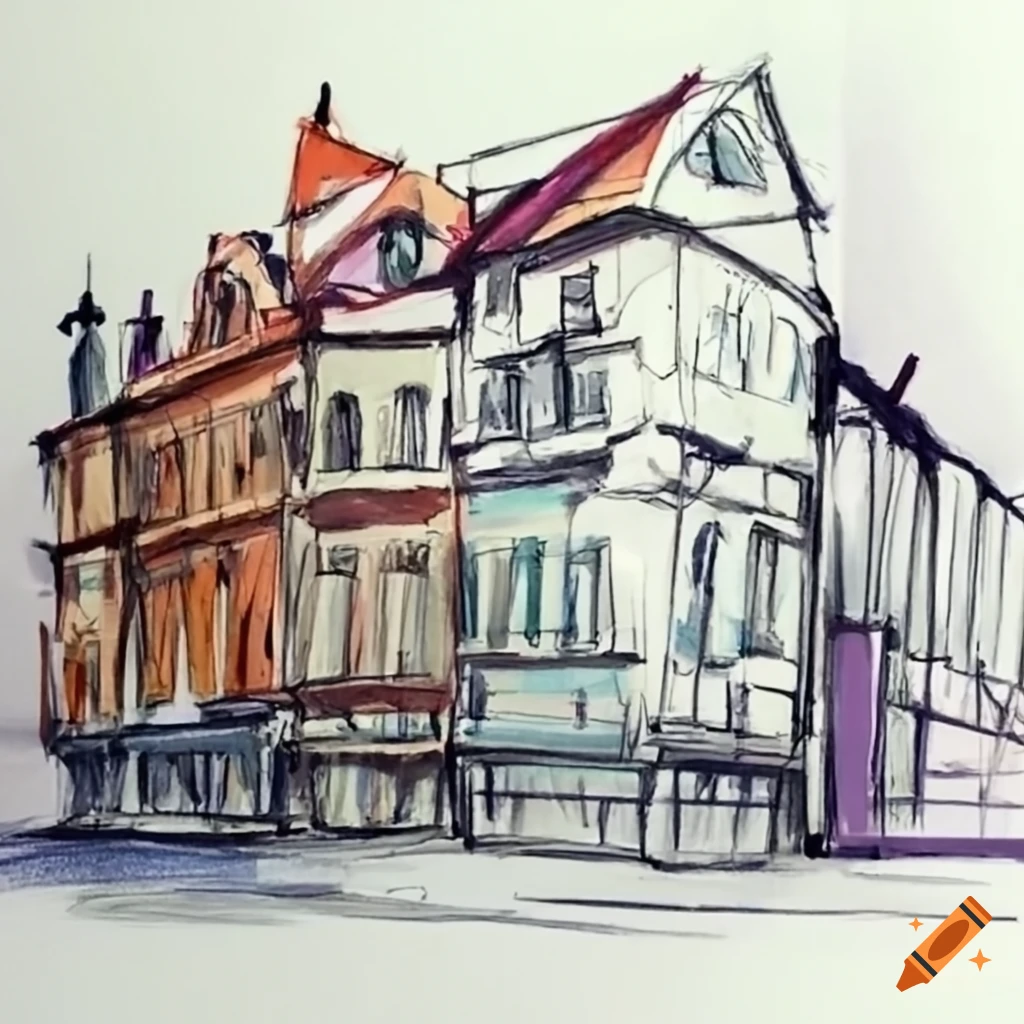 Non-traditional building challenges on Craiyon