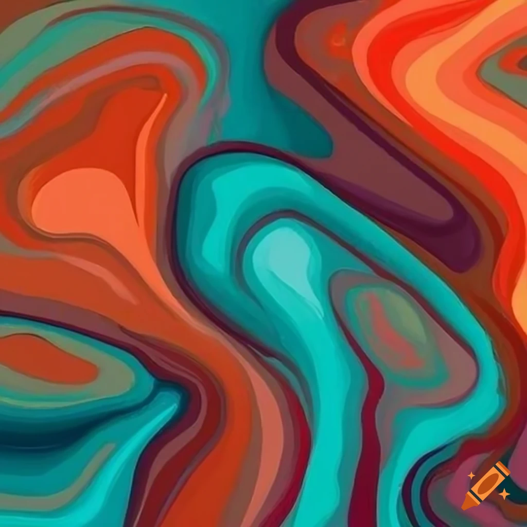 Background abstract painting simple style on Craiyon