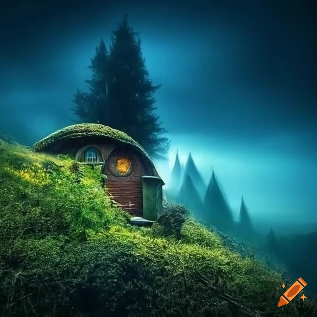 Sunday chill blues flow surreal beautiful gaudist hovel hobbit grassy ...