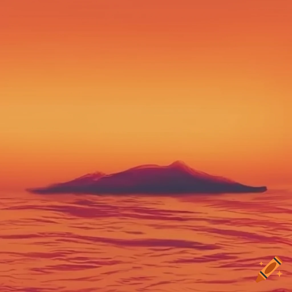 Orange waves playlist cover