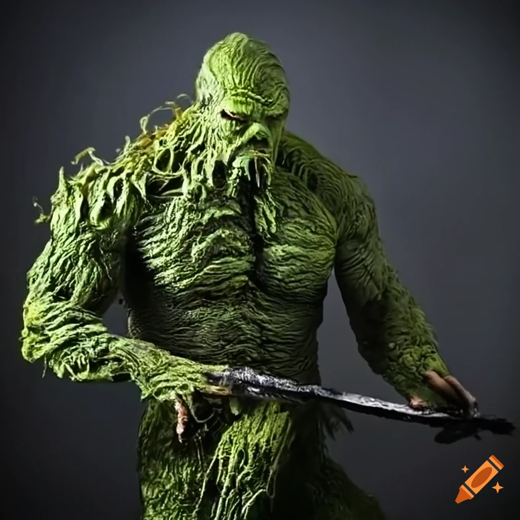 Swamp thing on Craiyon