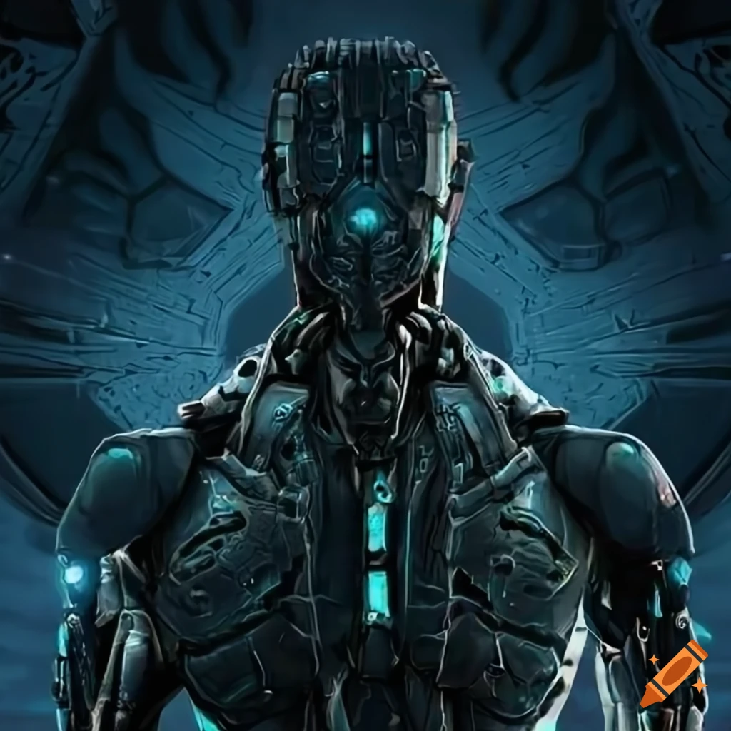 A cybernetic scorpion in a sci fiction background on Craiyon