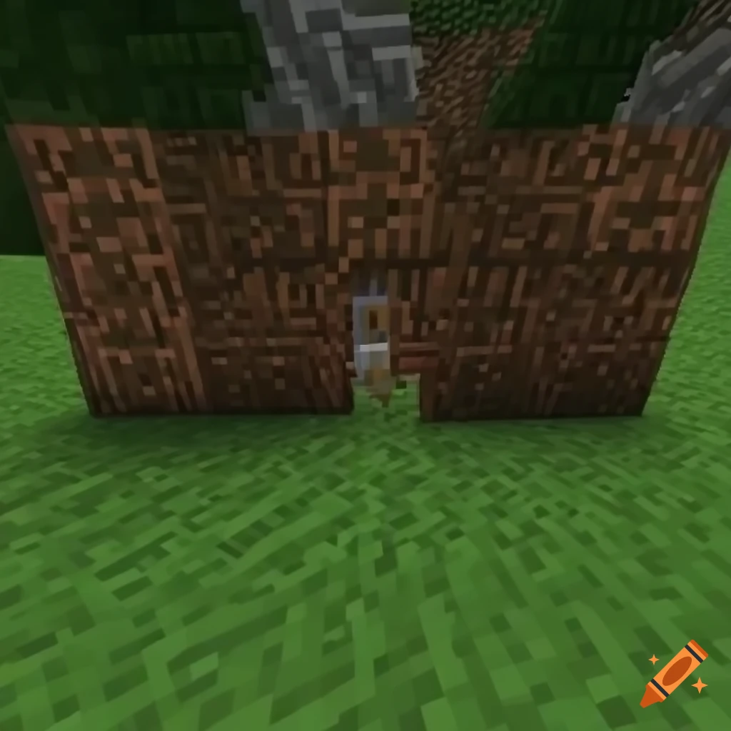 Minecraft v1 on Craiyon