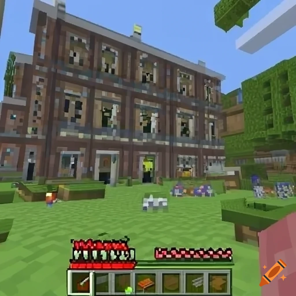 Discovering minecraft pc on Craiyon