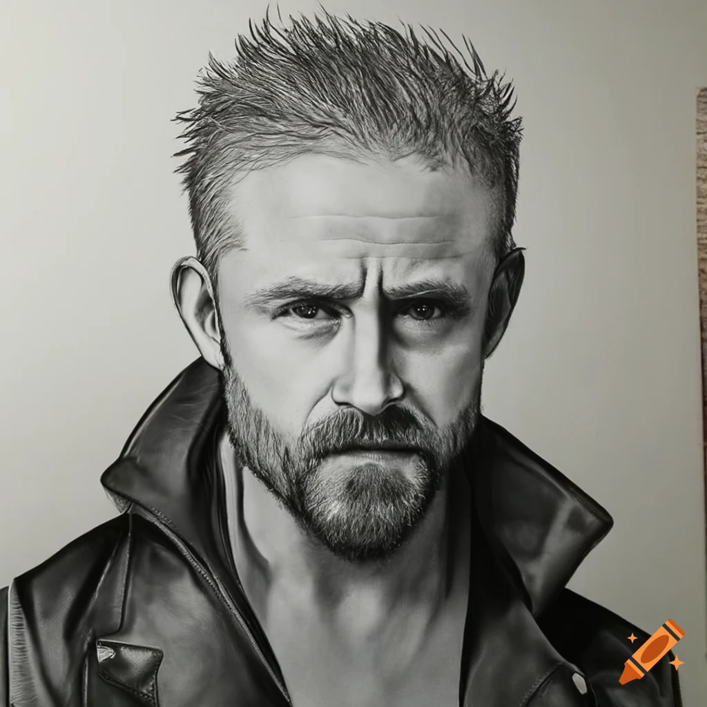 Ben foster in a leather jacket