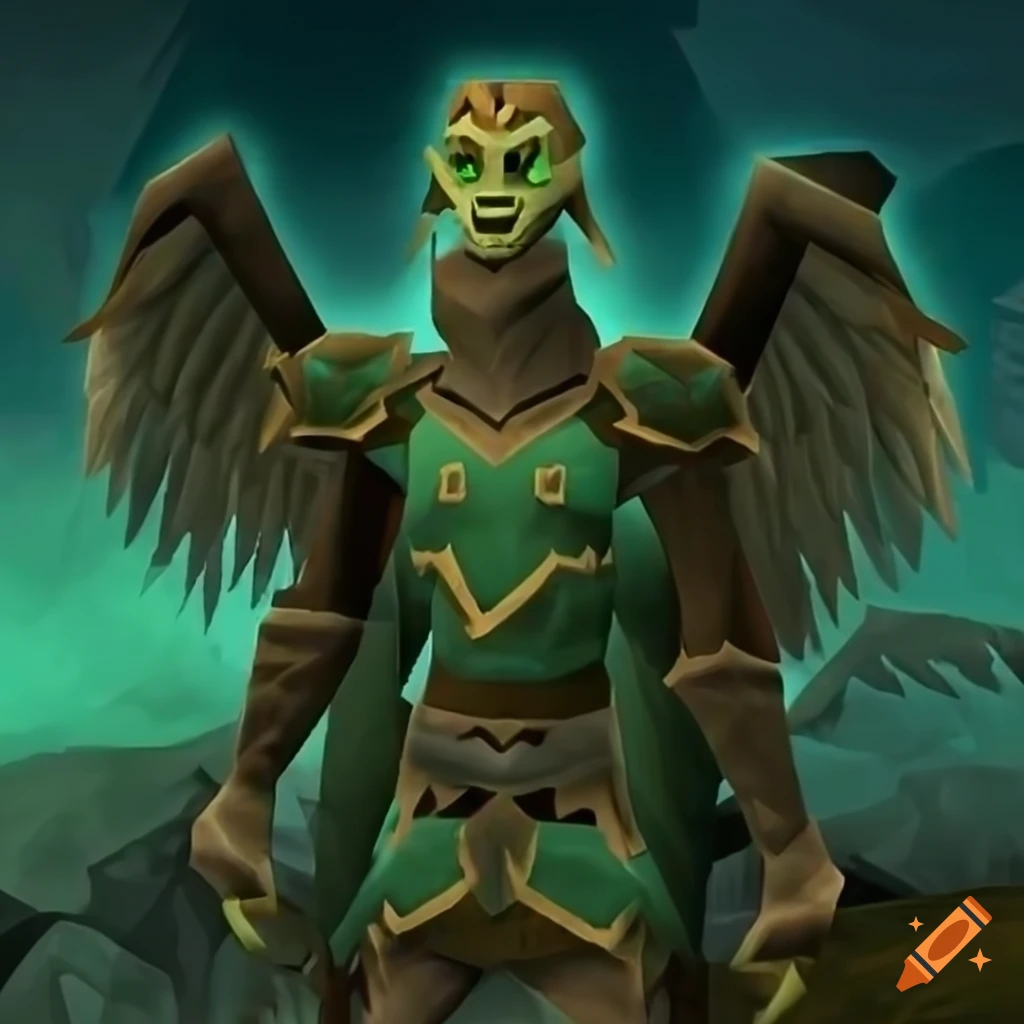 Swamp nex angel of death runescape on Craiyon