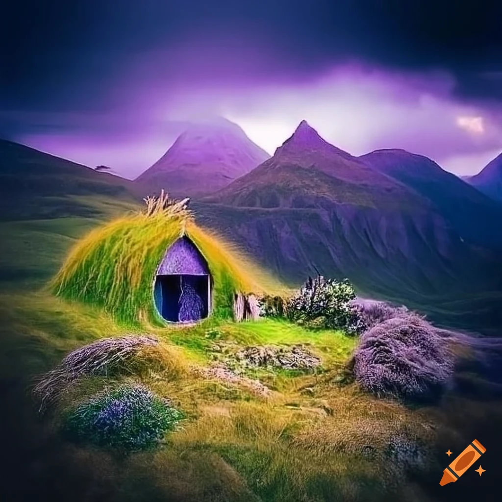 Sunday chill blues flow surreal beautiful gaudist hovel hobbit grassy ...