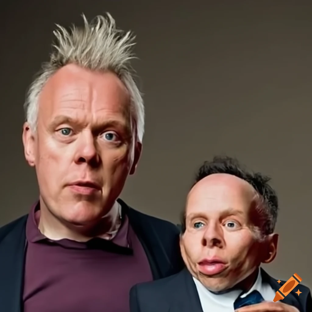 A comedic fusion of greg davies and warwick davis
